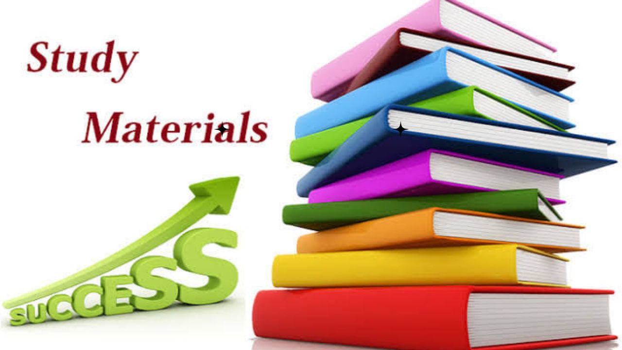 STUDY MATERIAL STUDY MATERIAL